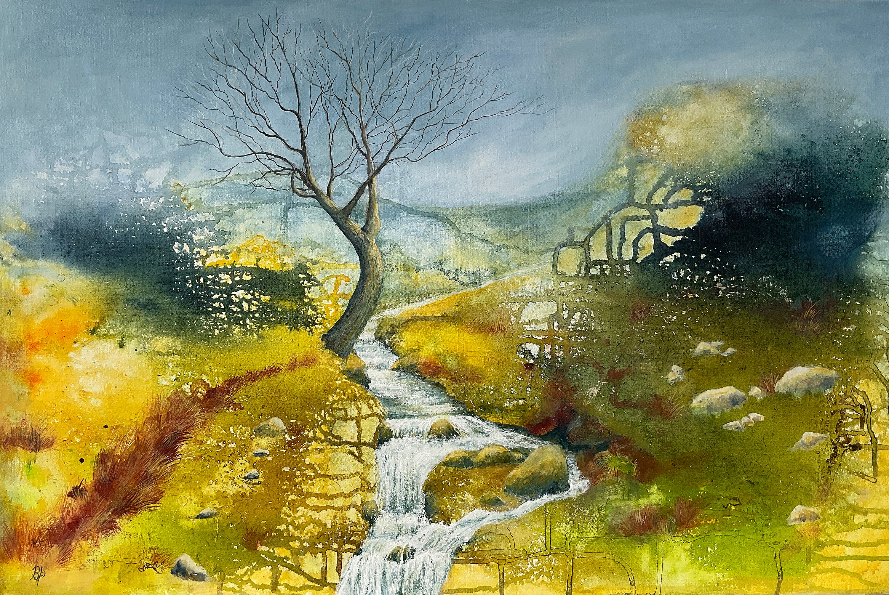"Wild and Free" Original painting by Beverley Perry – Beverley Perry Artist